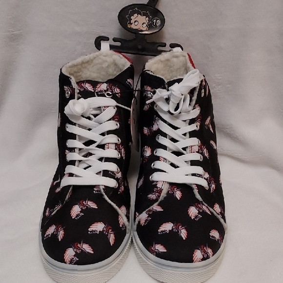 Betty Boop | Shoes | Betty Boop High Top Sneakers | Poshmark